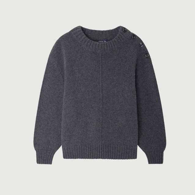 Pull en laine mérinos à col rond Soeur - 25 pulls en laine pour être au chaud tout l’hiver - Elle