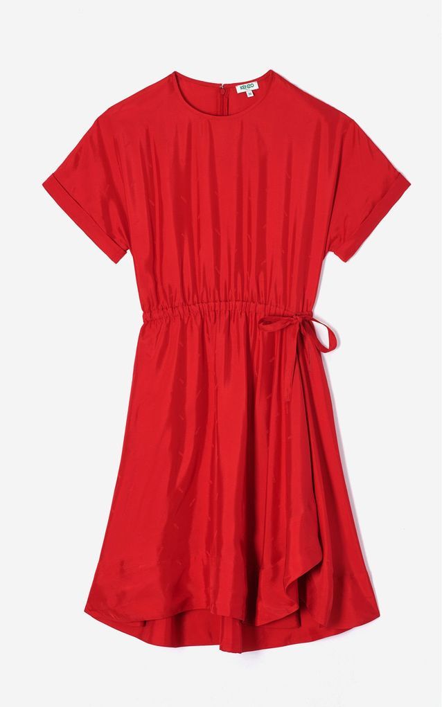 Robe rouge : 30 robes rouges pour pimenter vos soirées - Elle