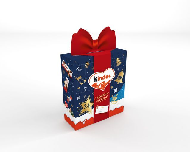 Découvrez les calendriers de l'Avent Kinder - Elle