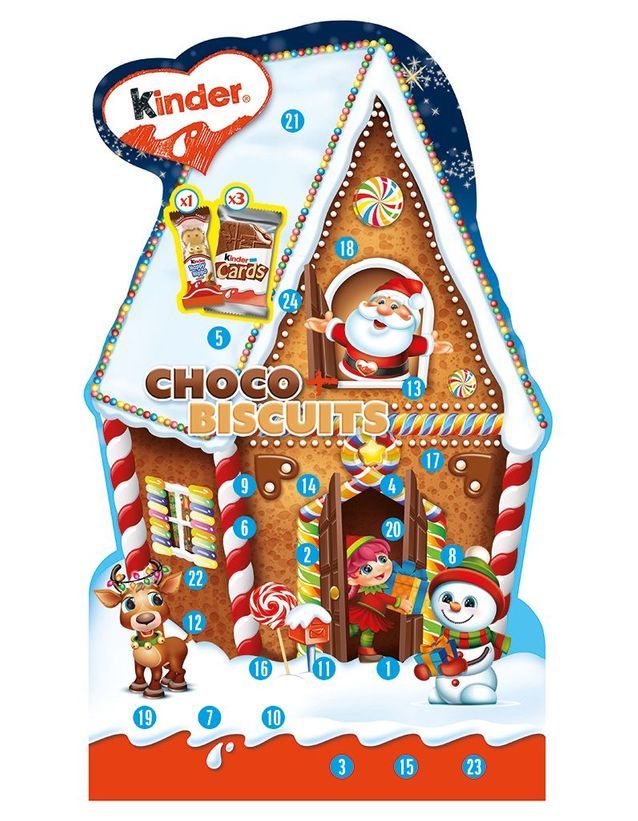 Découvrez les calendriers de l'Avent Kinder - Elle