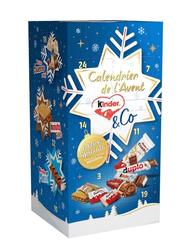 Découvrez les calendriers de l'Avent Kinder - Elle
