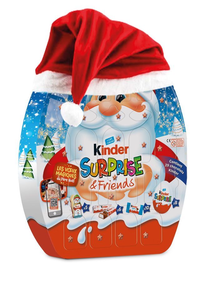 Découvrez les calendriers de l'Avent Kinder - Elle