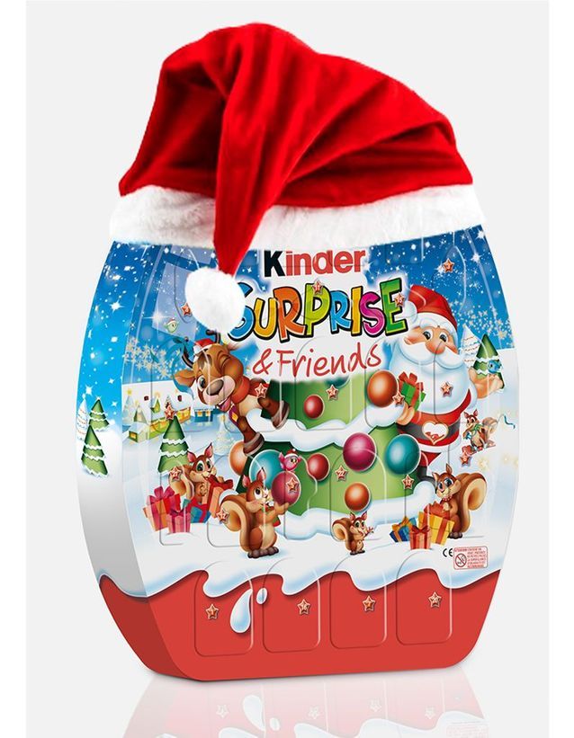 Découvrez les calendriers de l'Avent Kinder - Elle