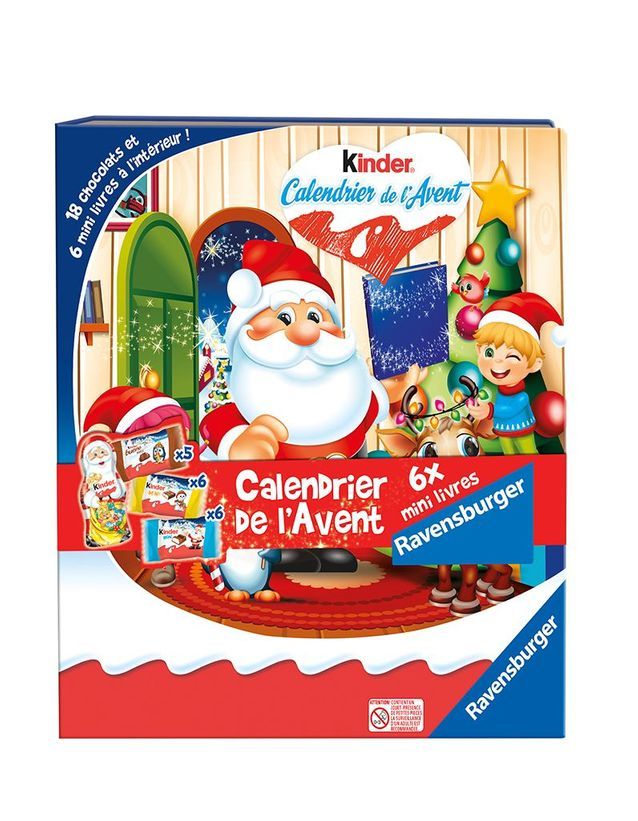 Découvrez les calendriers de l'Avent Kinder - Elle