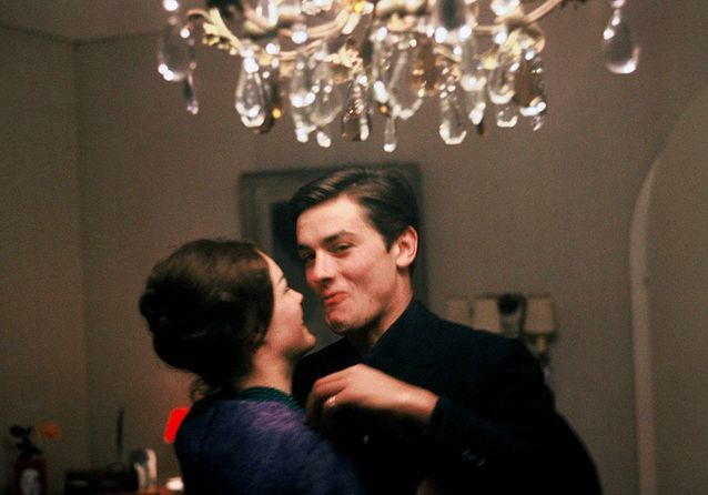 Alain Delon et Romy Schneider chez eux - Alain Delon : les plus belles ...
