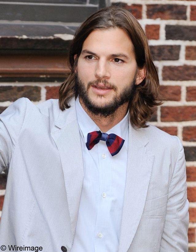 Ashton Kutcher pas rasé - Avec ou sans : oh la barbe ! - Elle