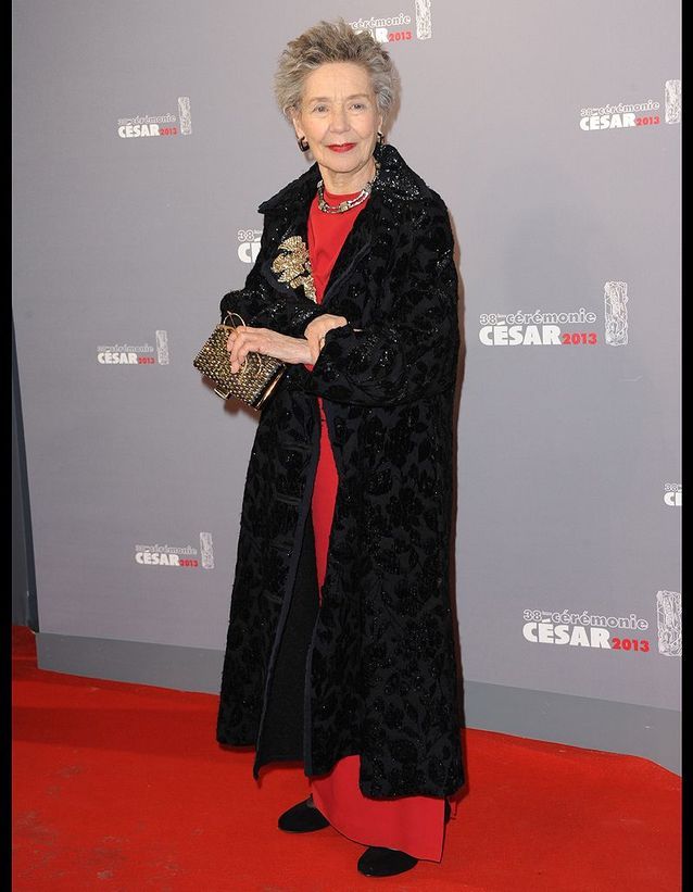 Emmanuelle Riva - La cérémonie des César 2013 - Elle