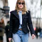 Frange droite : nos meilleures idées de coiffures pour l’adopter - Elle