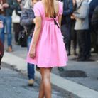 Une robe rose avec des sandales roses - Street style : comment porter ...
